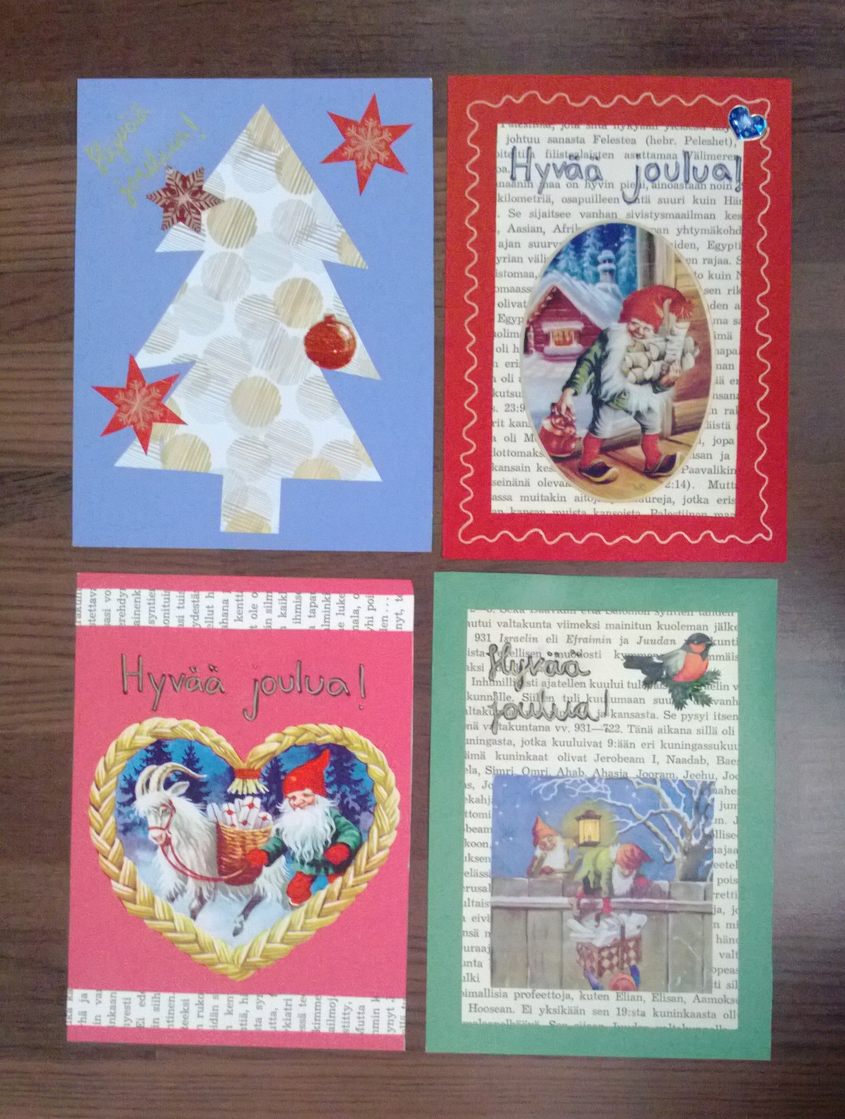 Itse tehty joulukortti | Kodin Kuvalehti